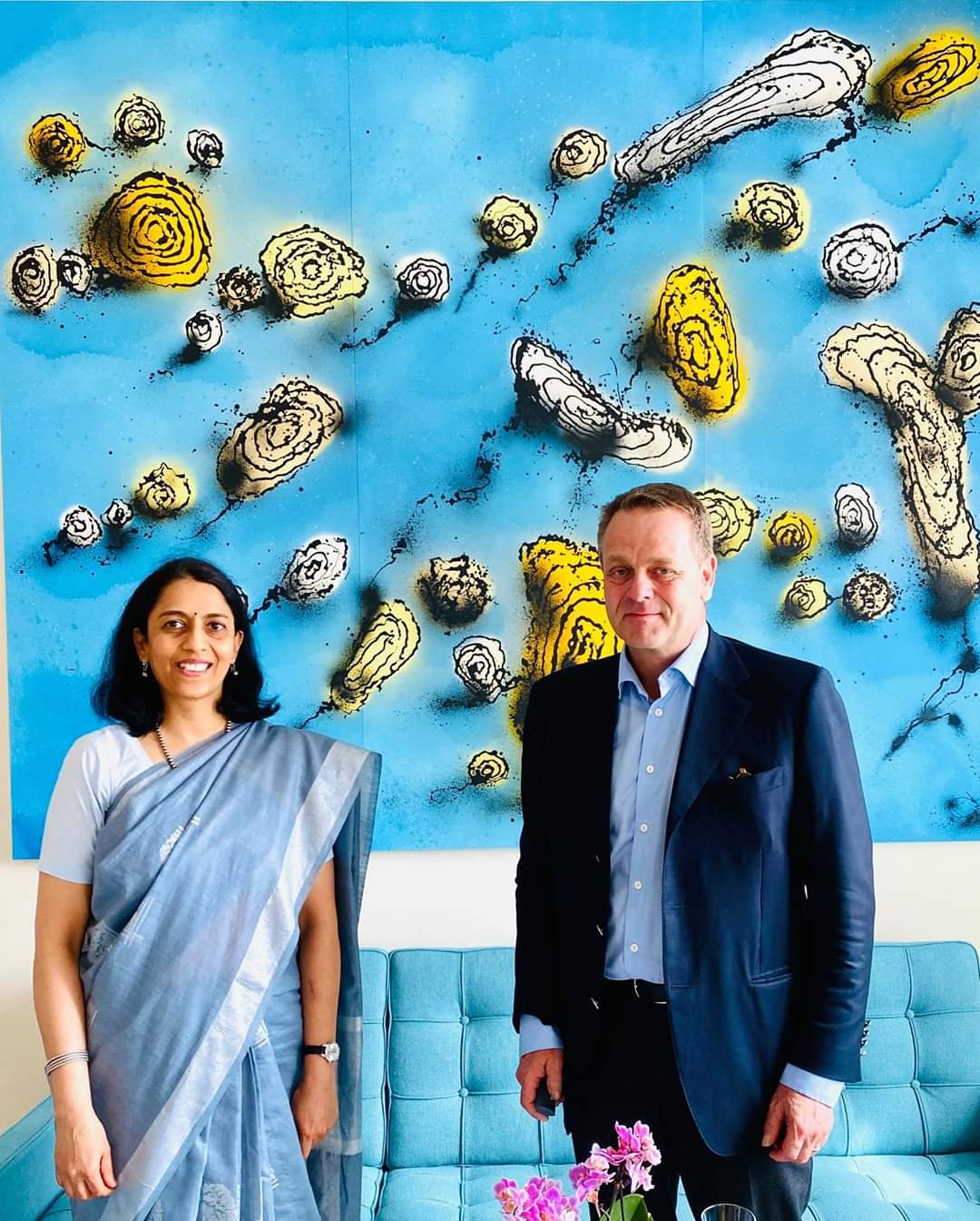Indian Ambassador Finland Madam Vani Rao gets great farewell wishes ...